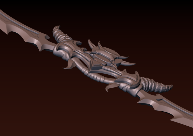 Fantasy bow - Pinshape