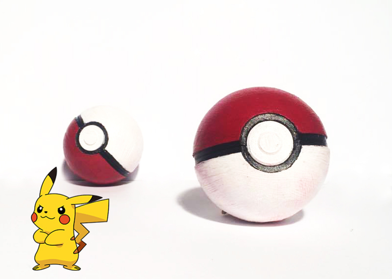 Pokemon ball - Pinshape