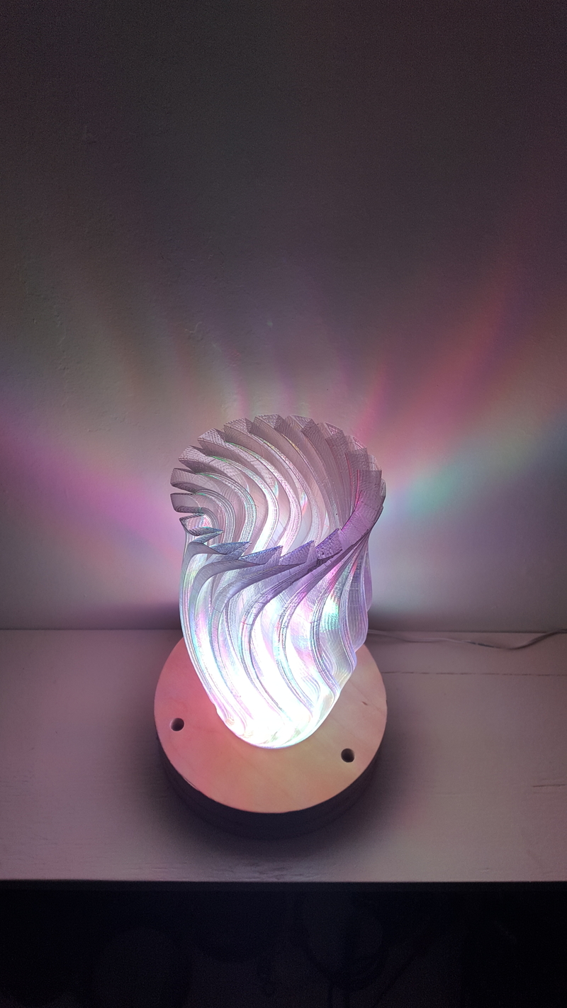 Wave Lamp - Pinshape