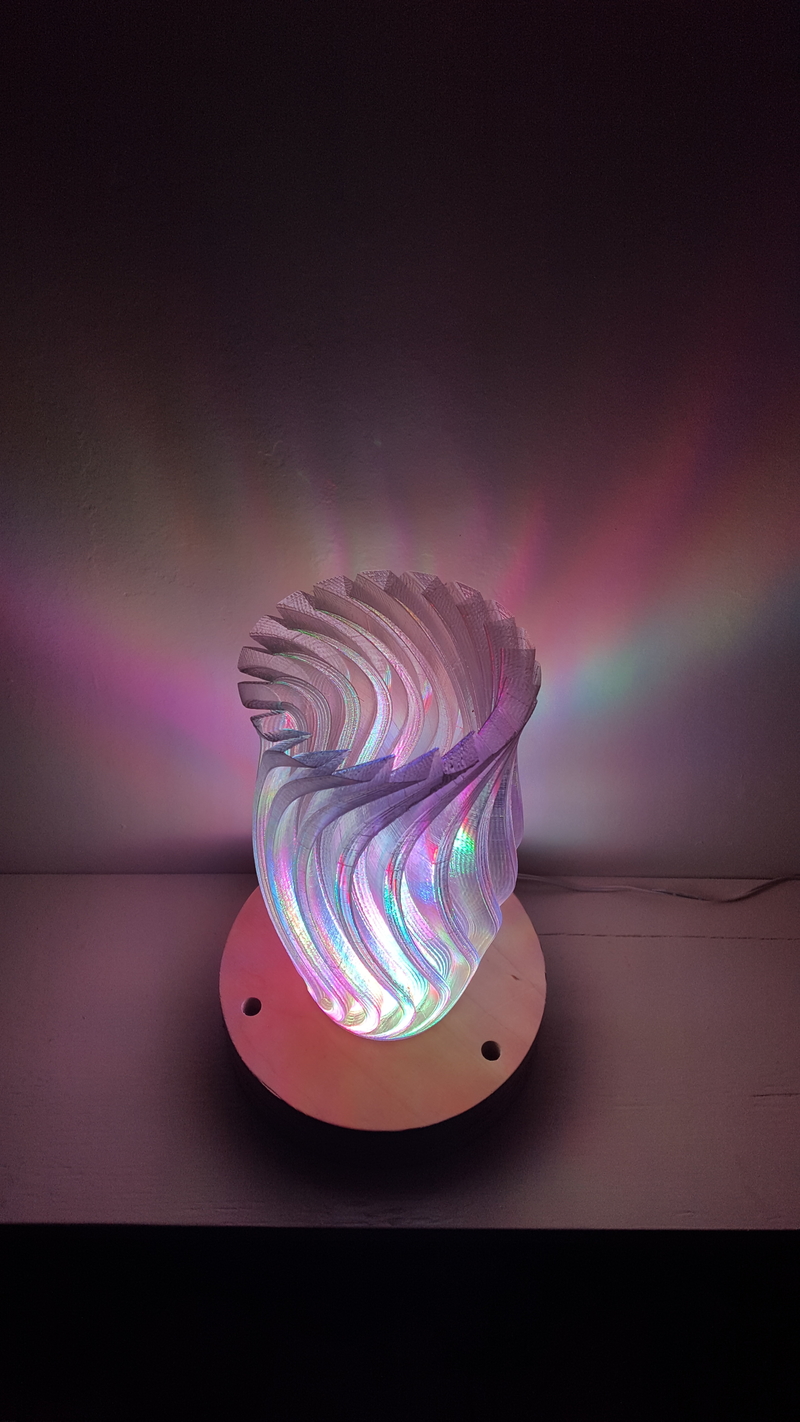 Wave Lamp - Pinshape