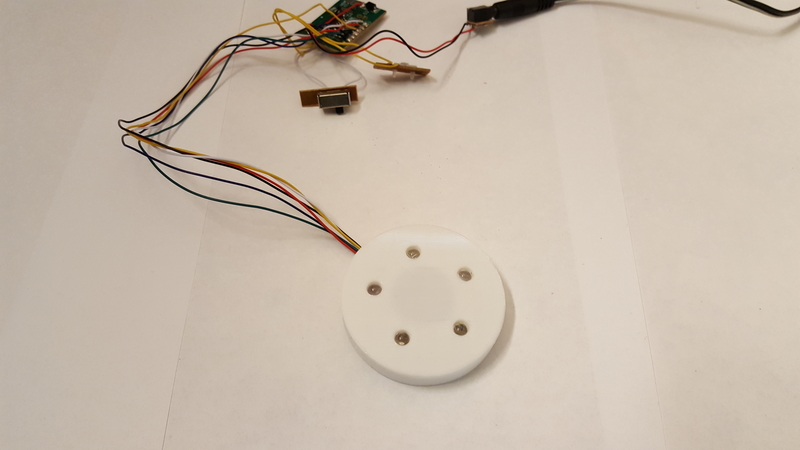 Simple LED Base for lamp shades - Pinshape