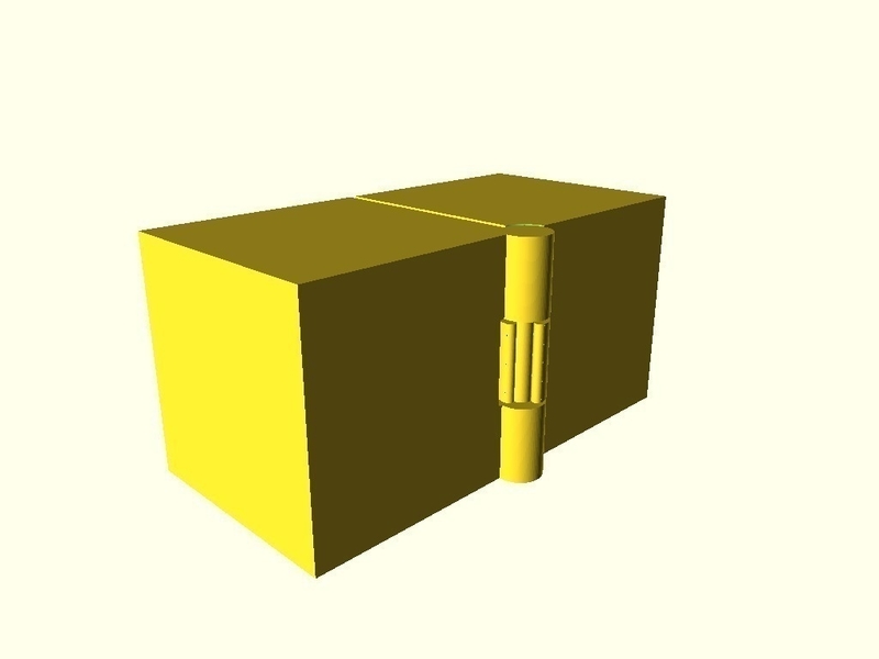 Two Hinged Boxes - Pinshape
