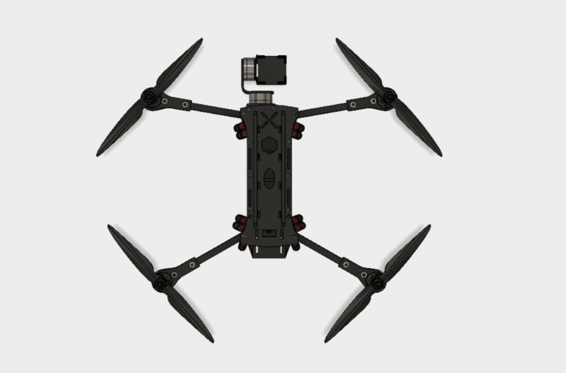 3d printed drone - Pinshape