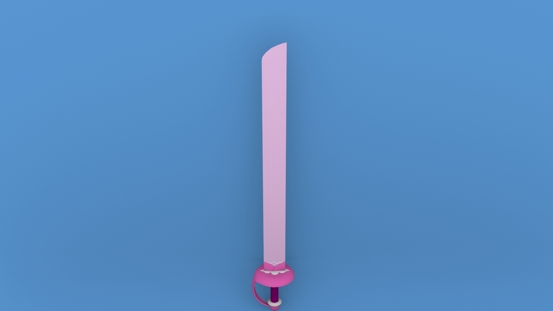 STEVEN UNIVERSE ROSE SWORD - Pinshape