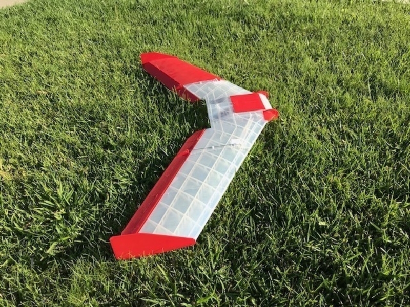 3D Flight Vesper - 3D Printed RC Flying Wing - Pinshape