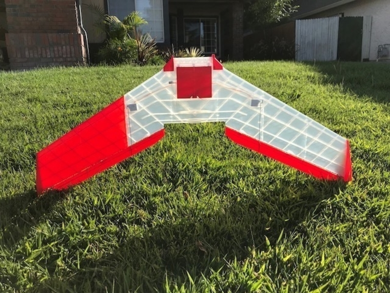 3D Flight Vesper - 3D Printed RC Flying Wing - Pinshape
