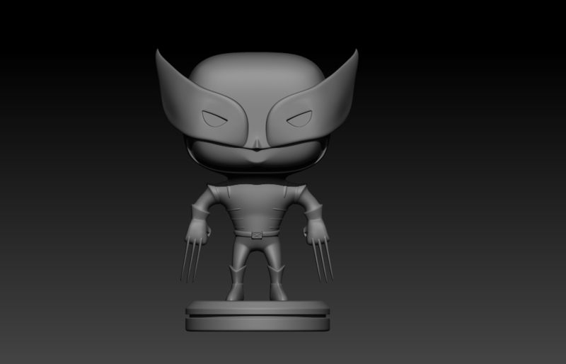 Funko Wolverine - Pinshape