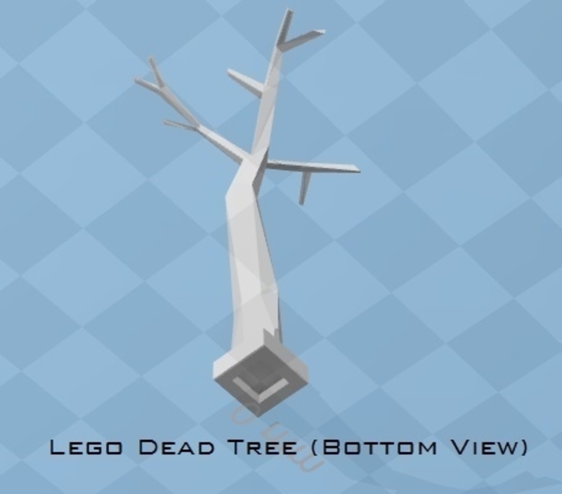 Lego Dead Tree - Pinshape