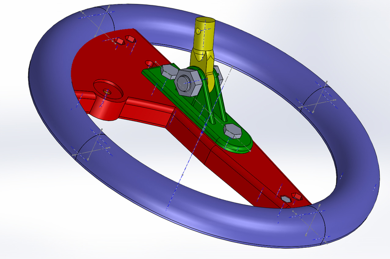Metal Detector loop - real size ( 350 mm) and full details - Pinshape