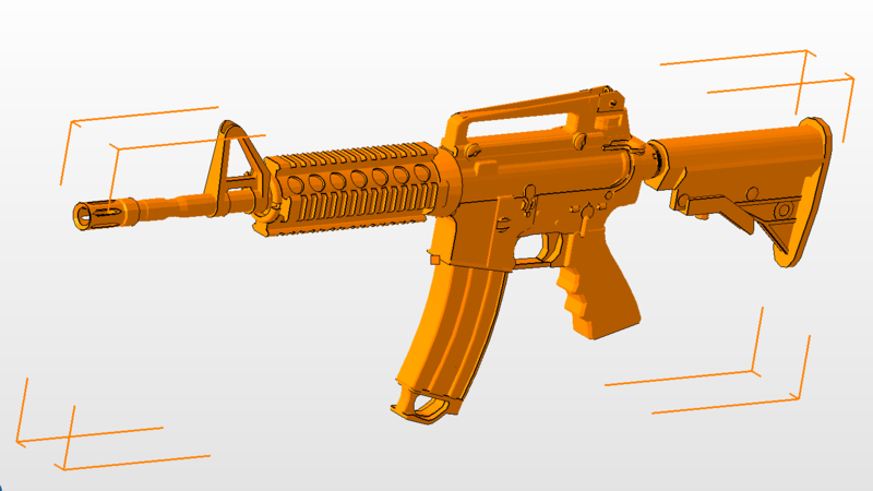M4A1 - Pinshape
