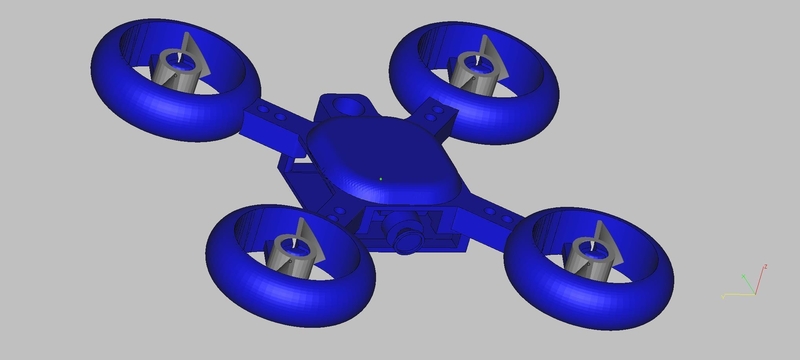 drone keychain - Pinshape