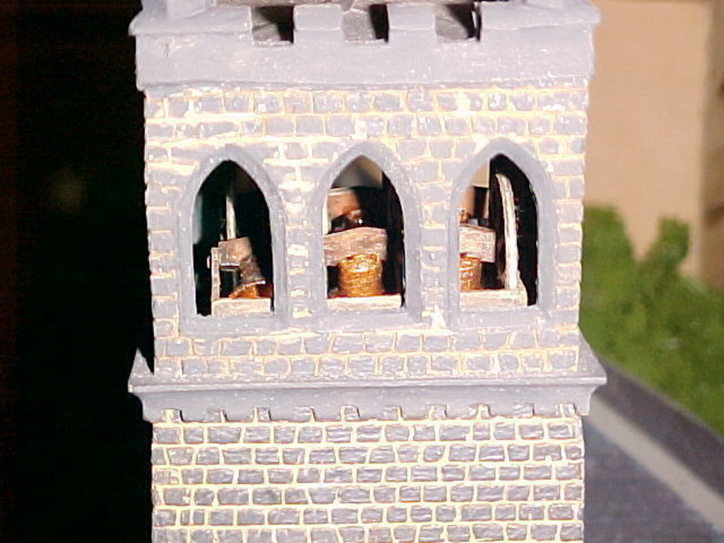 SCALEPRINT St Trinians Church part 3 the bells and bell frames 0 - Pinshape