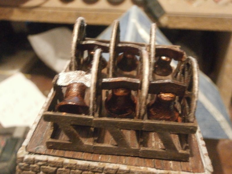 SCALEPRINT St Trinians Church part 3 the bells and bell frames 0 - Pinshape
