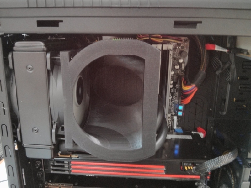 Cold air duct - Pinshape