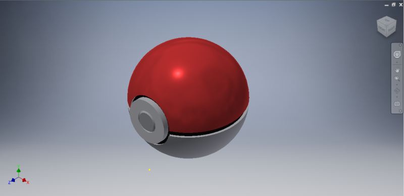 Functional Poké Ball - Pinshape