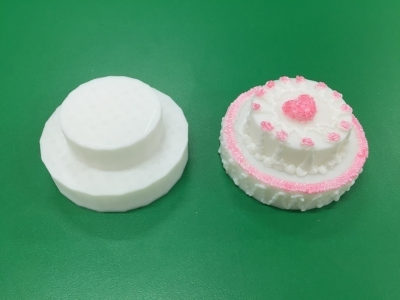 Plastic Wedding Cake = 3D Printed + 3D Pen - Pinshape