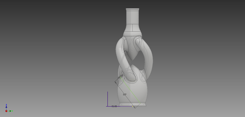 triple pipe - Pinshape