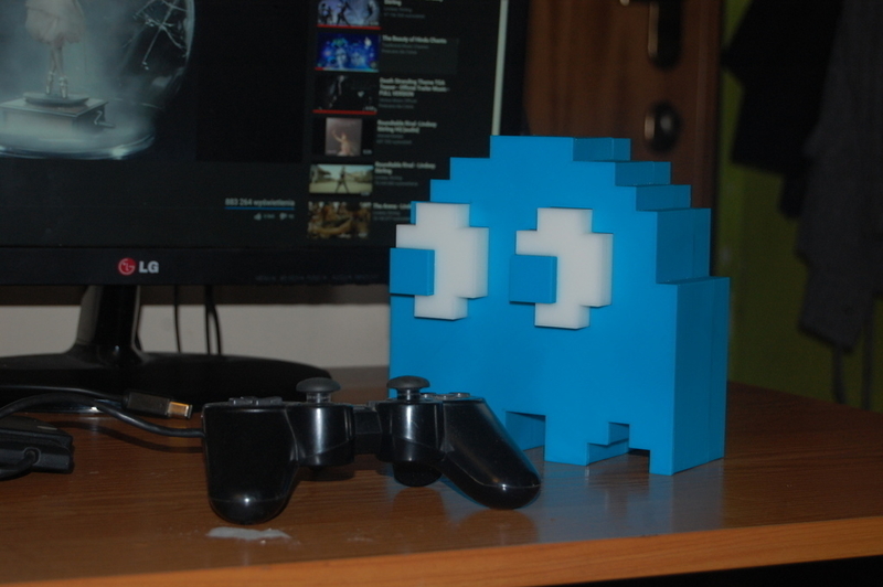 Inky Pac-Man Ghost Raspberry Pi 3 Retropie Cinu case v0.8 - Pinshape