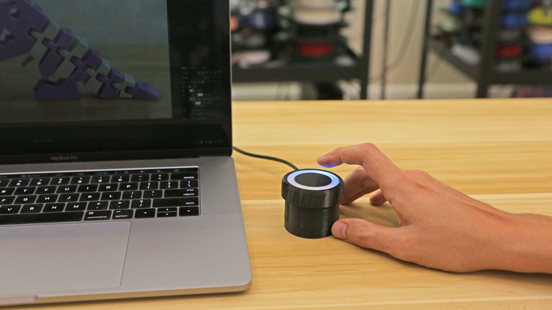 CircuitPython Media Dial - Pinshape