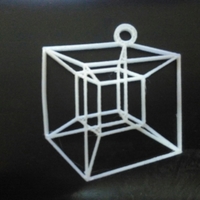 3D Printed Hypercube in 2D by Vikas Kukreja | Pinshape
