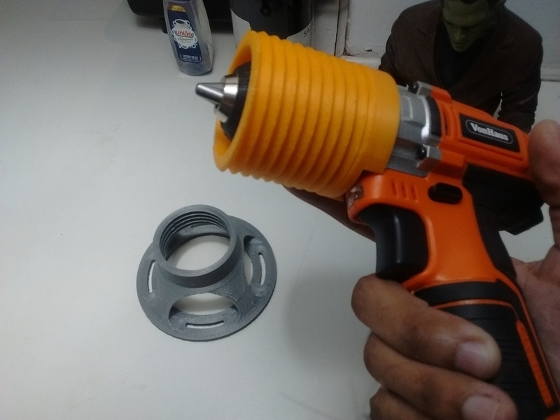 drill to router attachment - Pinshape