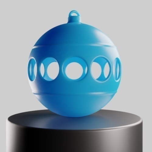 3D Printed Christmas ornament 'Classic' by vincent6m | Pinshape