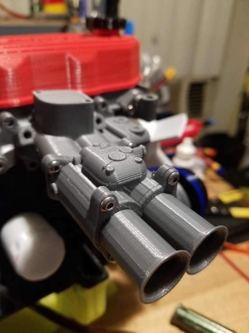 Side Draft Carburators for 3d printed 22r - Pinshape
