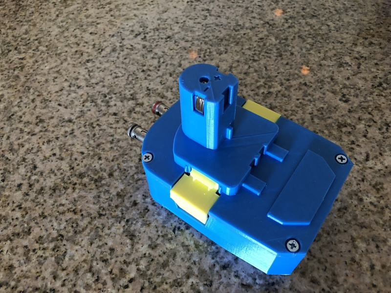 Ryobi Battery Pack to AC Adapter - Pinshape
