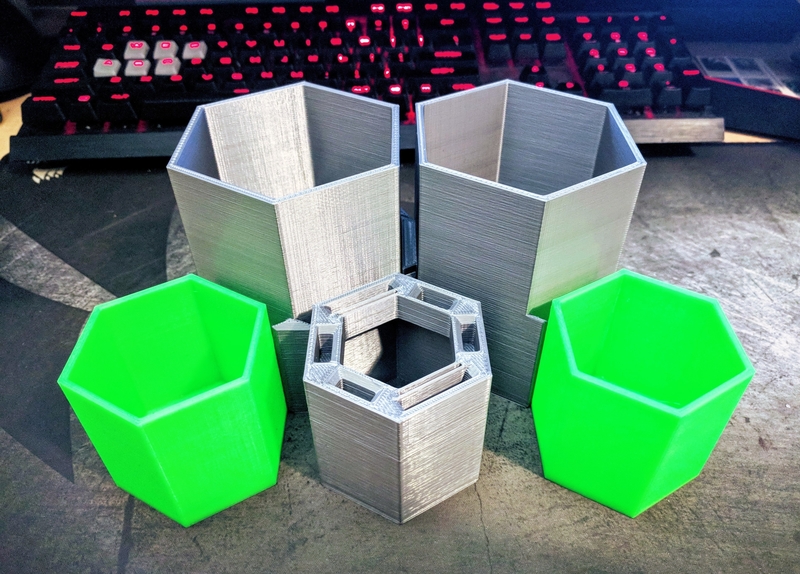 Modular USB & Pen Holder 3000 - Pinshape