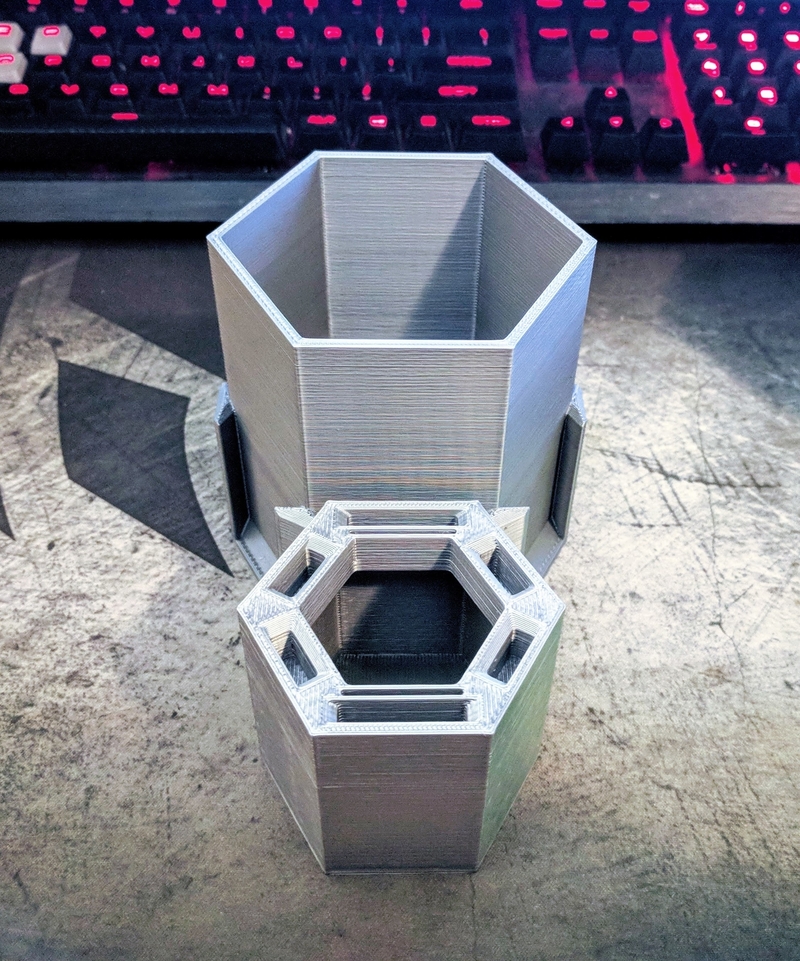 Modular USB & Pen Holder 3000 - Pinshape