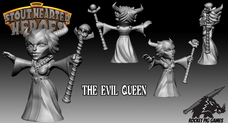 Rocket Pig Games Evil Queen - Pinshape