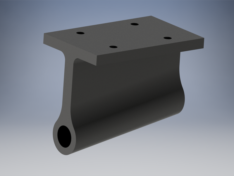 RC BOAT STRUT (1/4 inch) - Pinshape