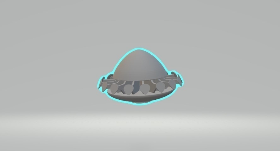 3D Printed UFO by james_gilbert | Pinshape