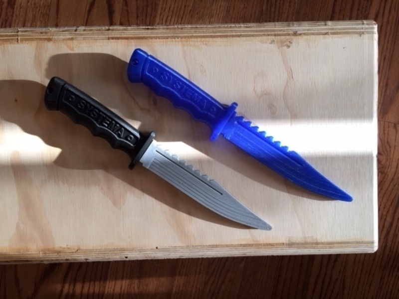 Prop Knife for Cosplay and Martial Arts Practice - Pinshape