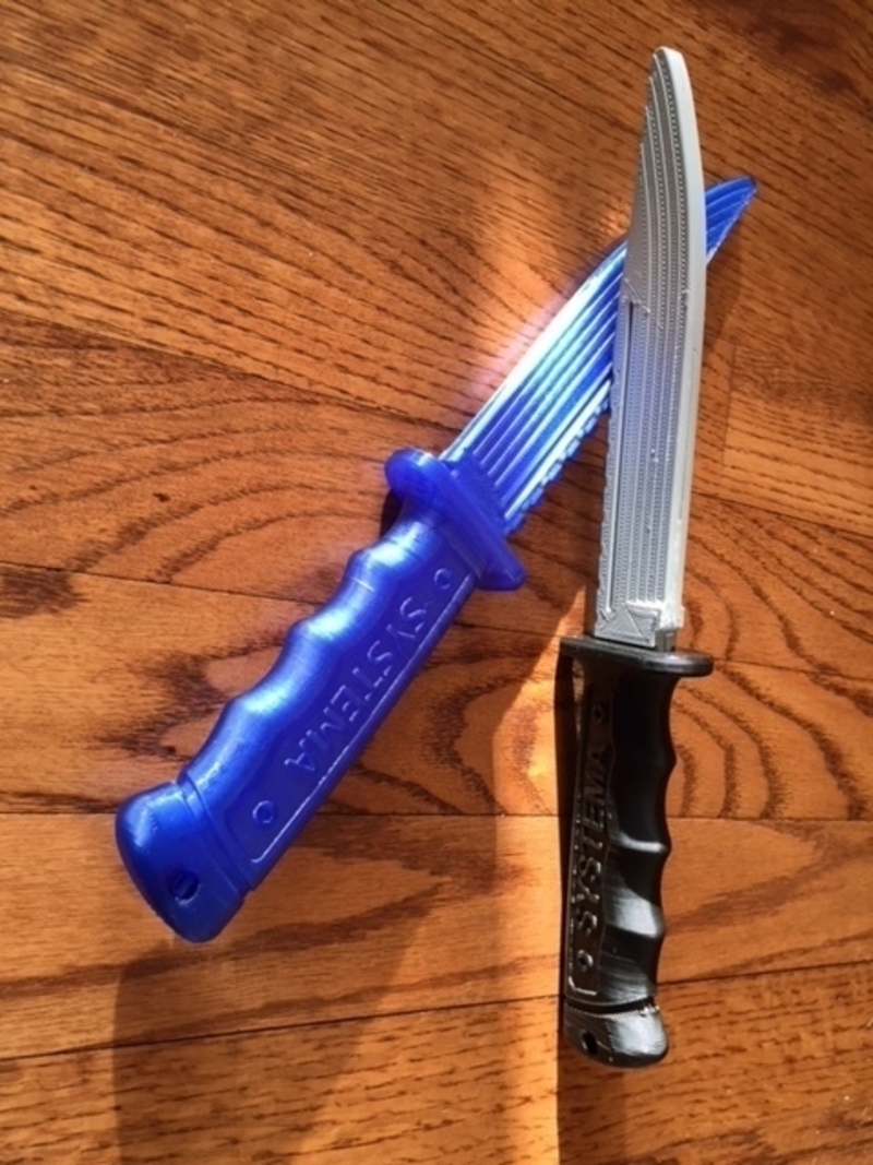 Prop Knife for Cosplay and Martial Arts Practice - Pinshape