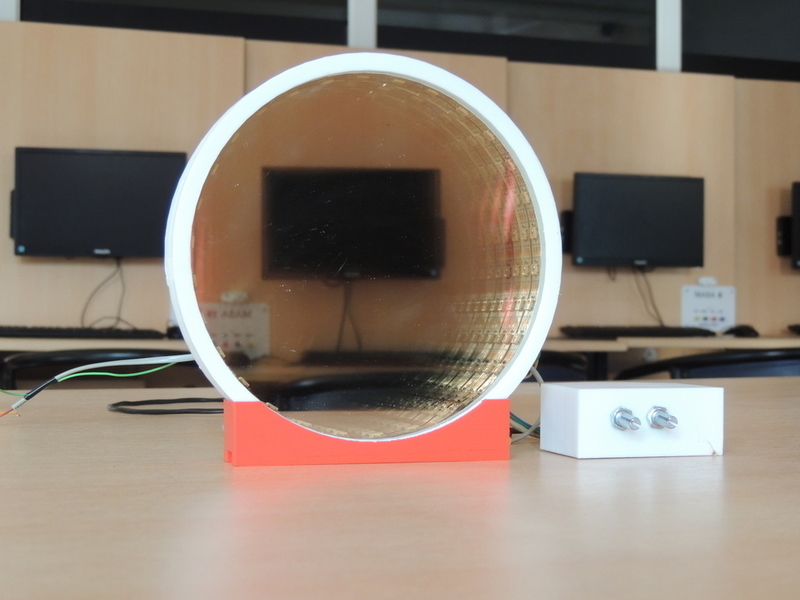 INFINITY MIRROR VU METER MUSIC EQUALIZER - Pinshape