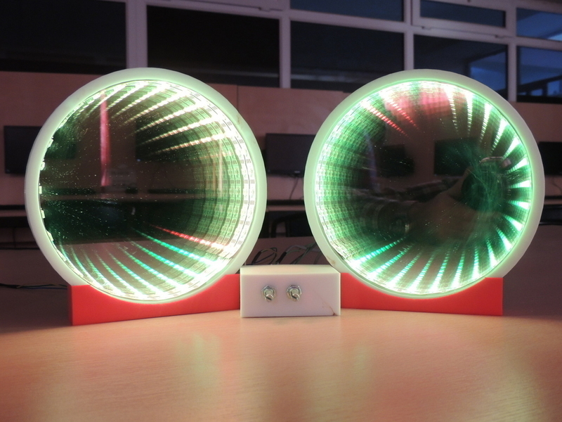 INFINITY MIRROR VU METER MUSIC EQUALIZER - Pinshape