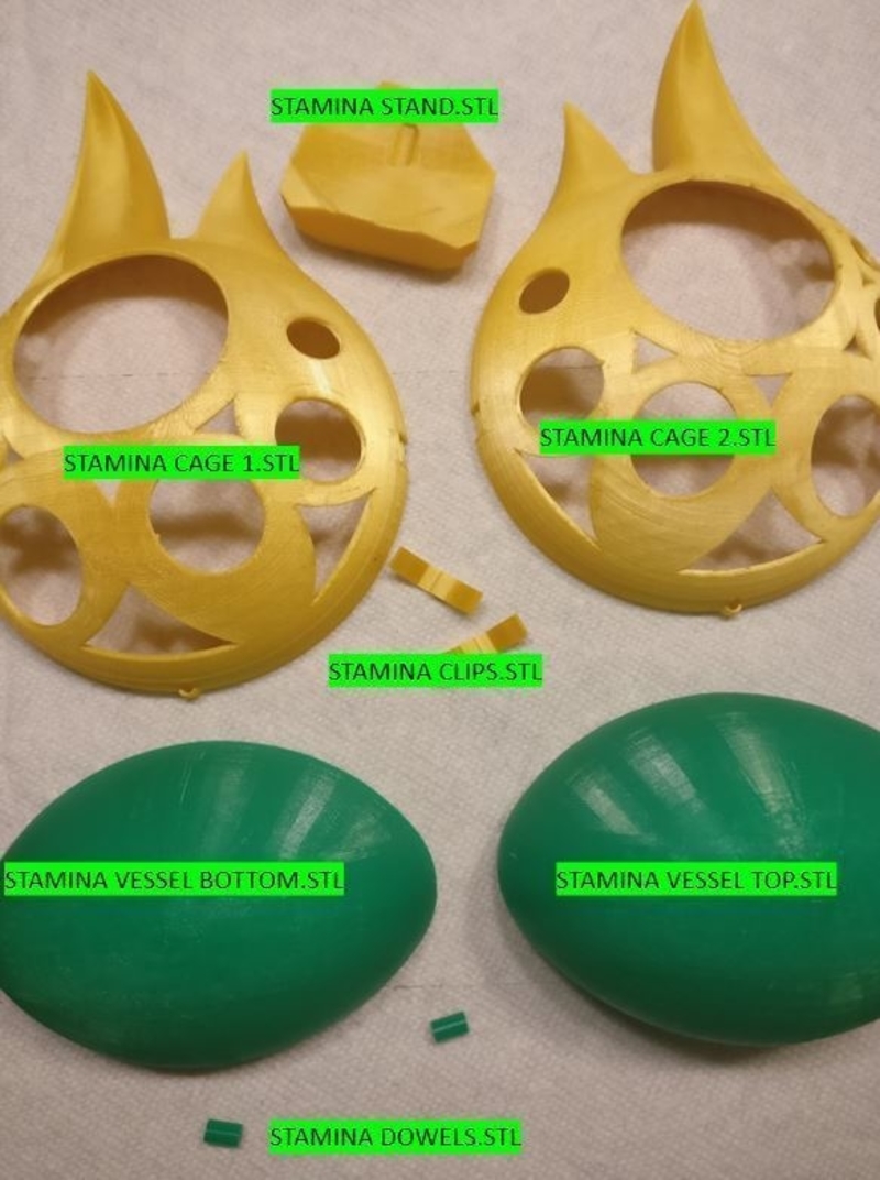 ZELDA BOTW Stamina Vessel - Pinshape
