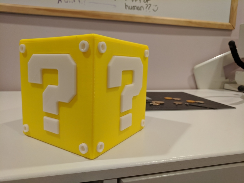 Working Mario Coin Block - Pinshape