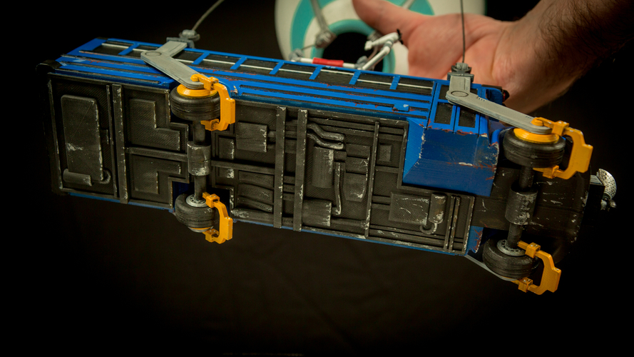 3D Printed Fortnite Battle Bus by rpauza | Pinshape