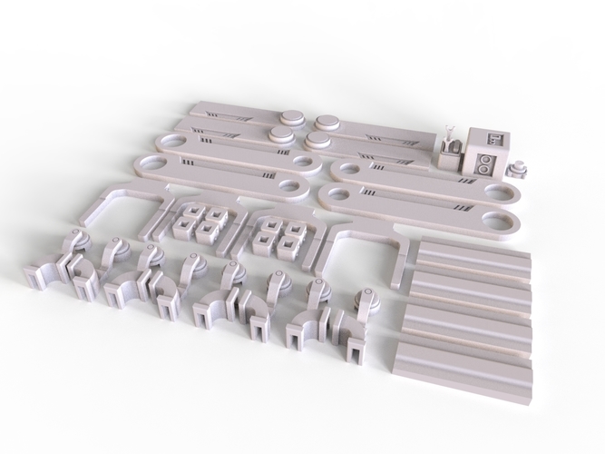 3D Printed Fortnite Battle Bus by rpauza | Pinshape