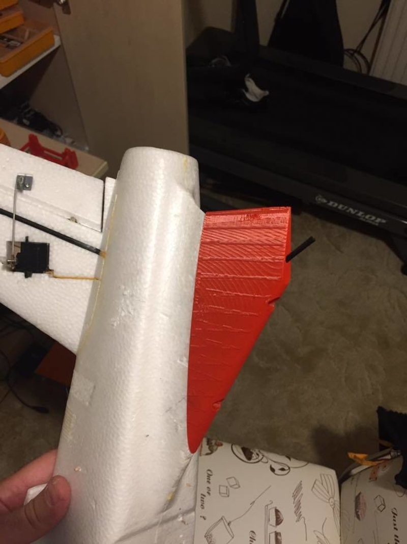 Mini Talon rear landing gear - Pinshape