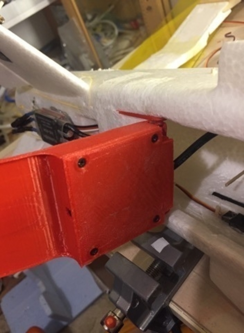 Mini Talon Hood with GPS box - Pinshape
