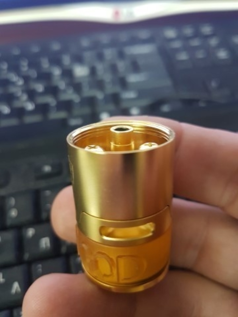 V GOD atomizer tank+tsank with logo+top+inside mufer(4 files) - Pinshape