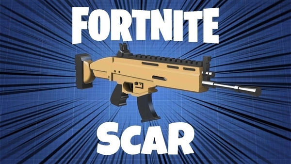 Fortnite Legendary SCAR (Full Size) - Pinshape