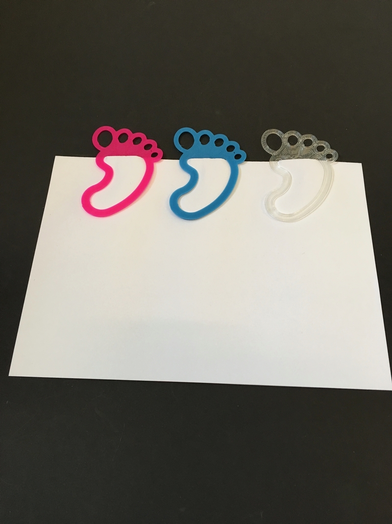 paperclip foot - Pinshape