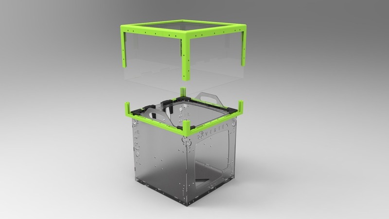 Hood/enclosure for Velleman K8400 - Pinshape
