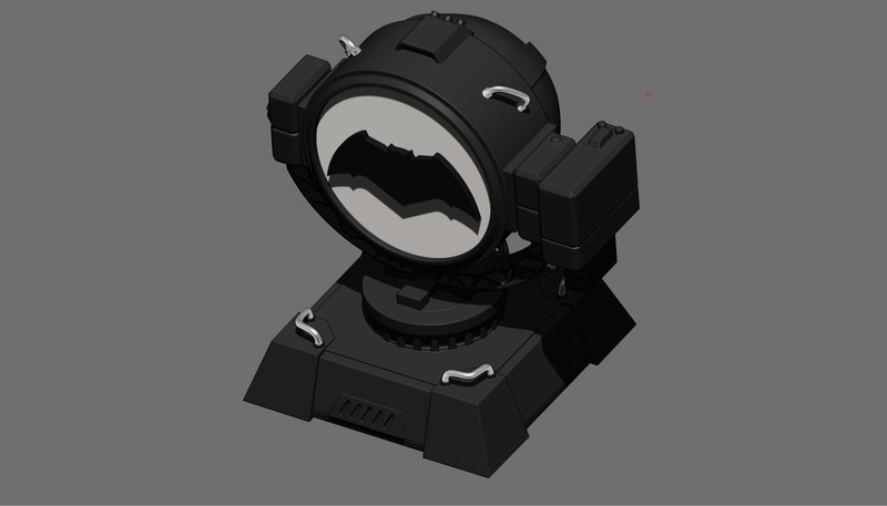 Signal Night Light Base for Batman - Superman - Justice League - Pinshape