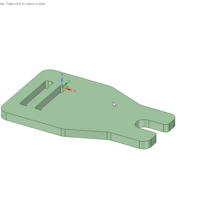 3D Printed 250 Helicopter Blade Holder by Jaime | Pinshape