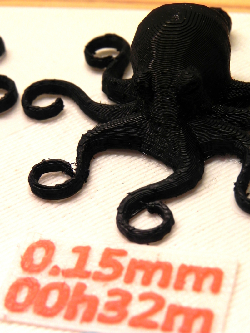 3D Printed Octopuses for quality test [ size=50mm ] (1) - Pinshape